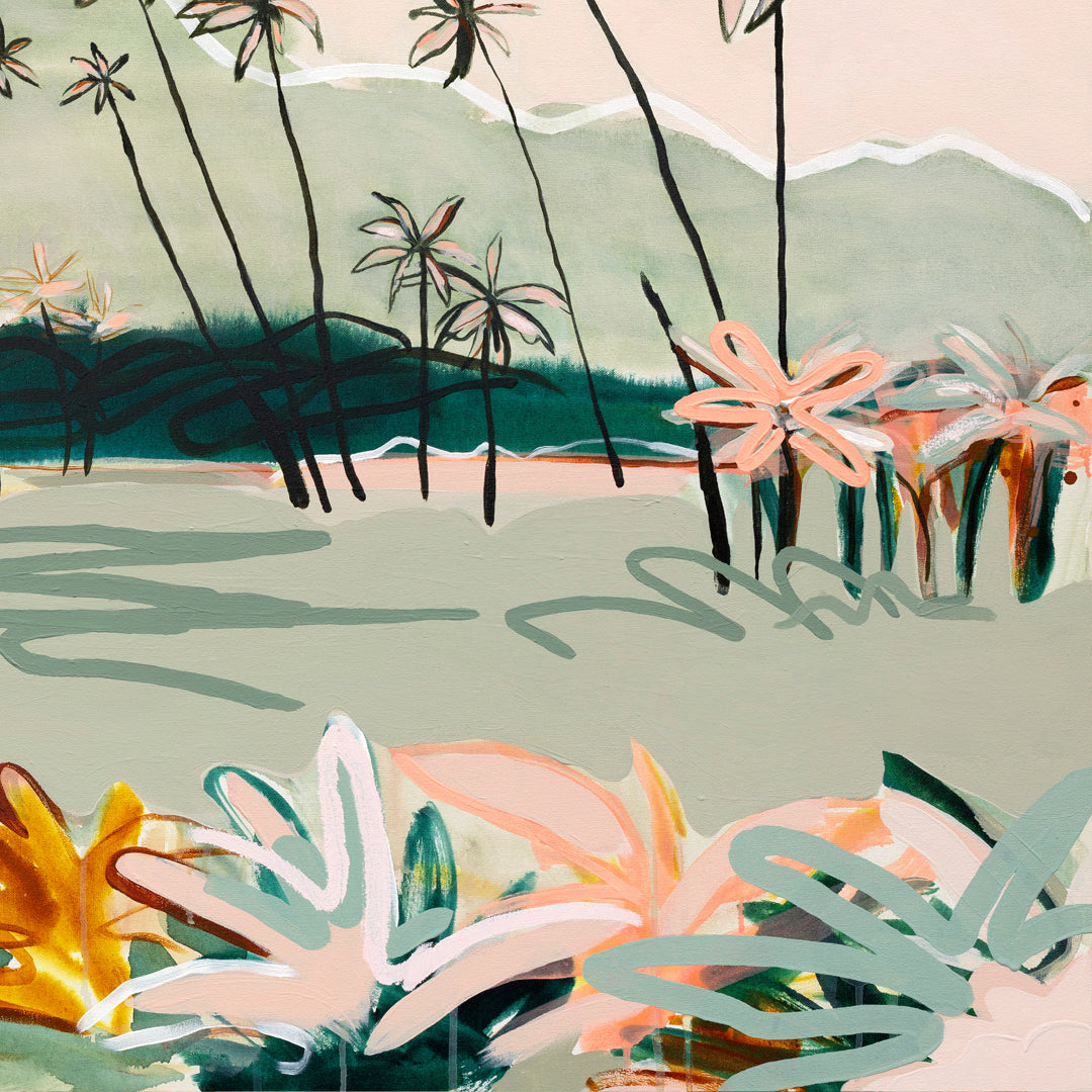 Coco Field (Rarotonga) - Limited Edition Print - Jen Sievers Art