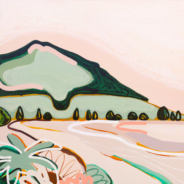 Mauao at Dawn (Mauao/Mt Maunganui) - Limited Edition Print - Jen ...